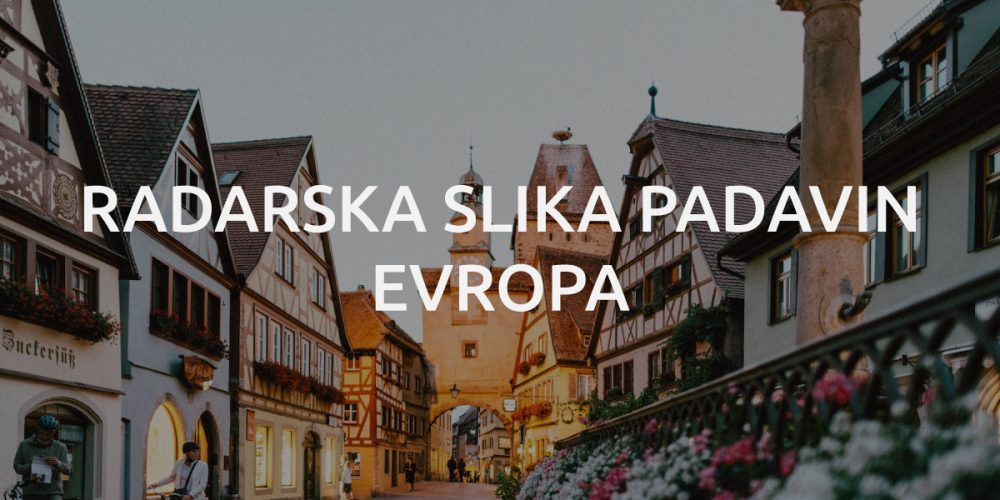 Radarska Slika Padavin Evropa - Radarska Slika Padavin